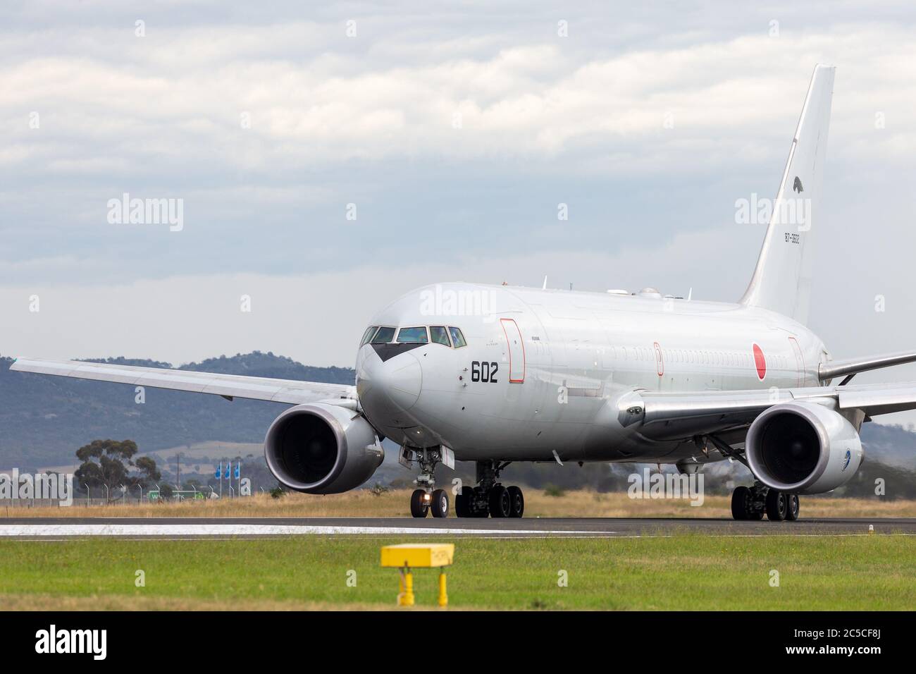 Japan Air Self-Defense Force (JASDF) Boeing KC-767J aerial tanker ...