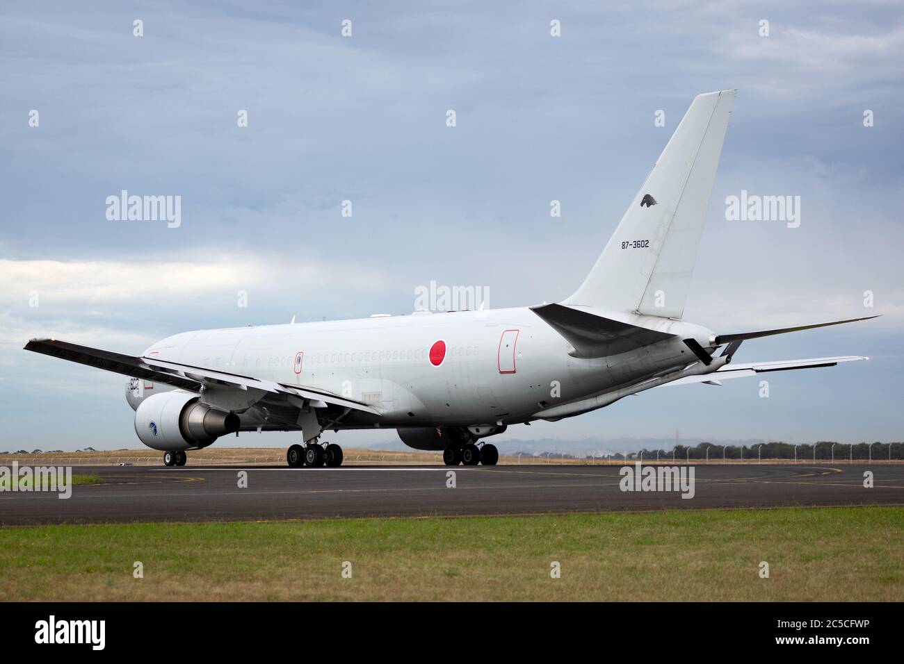 Japan Air Self-Defense Force (JASDF) Boeing KC-767J aerial tanker ...