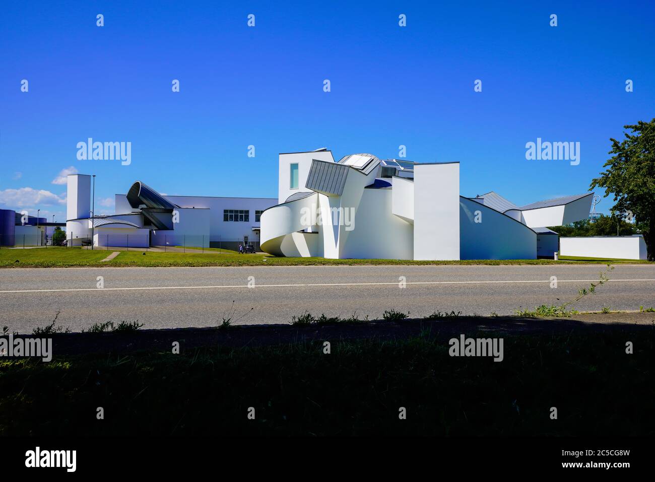 Vitra Design Museum in Vitra Park, architect Frank O. Gehry, Weil am ...