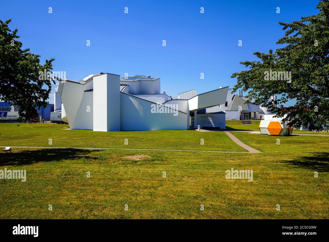 Vitra Design Museum in Vitra Park, architect Frank O. Gehry, Weil am ...