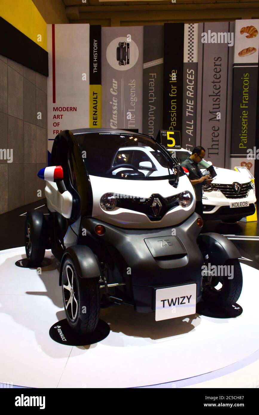 Twizy car from Renault at Indonesian Autoshow July 2019 Stock Photo - Alamy