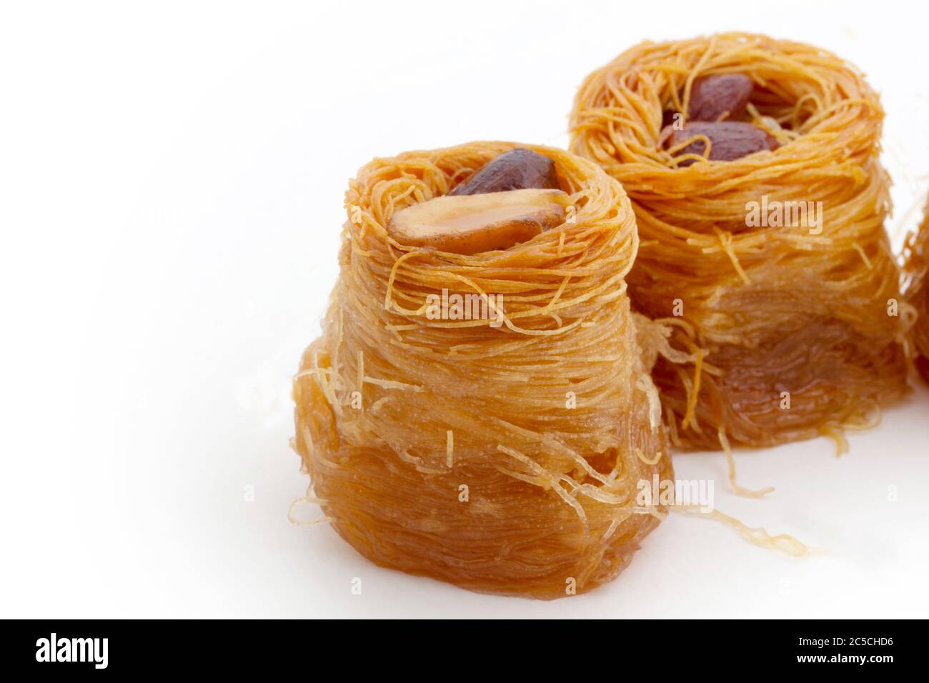 Turkish dessert kataifi honey hi-res stock photography and images - Alamy