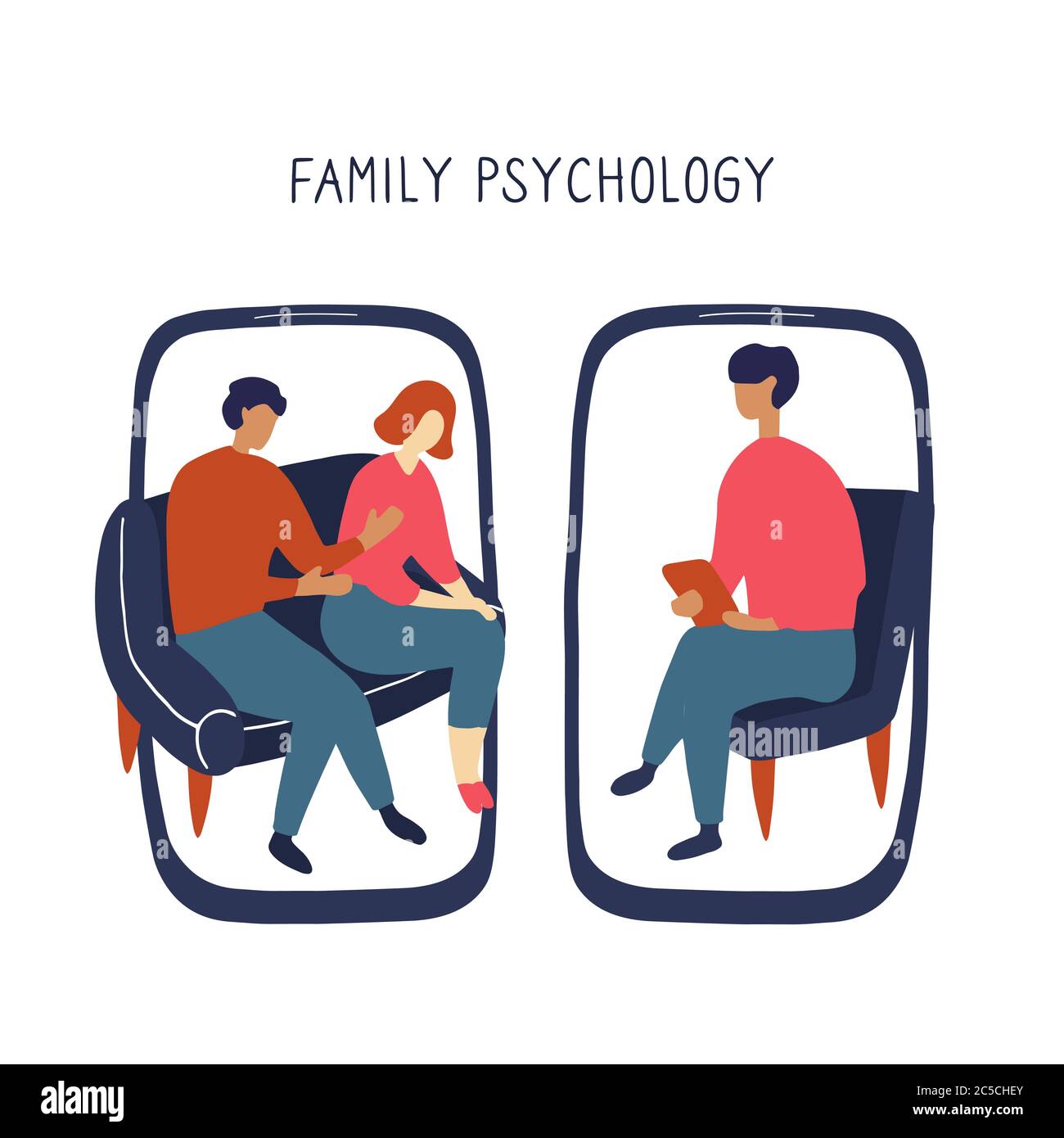 Family Psychologist. Online counseling for couple. Patients at ...