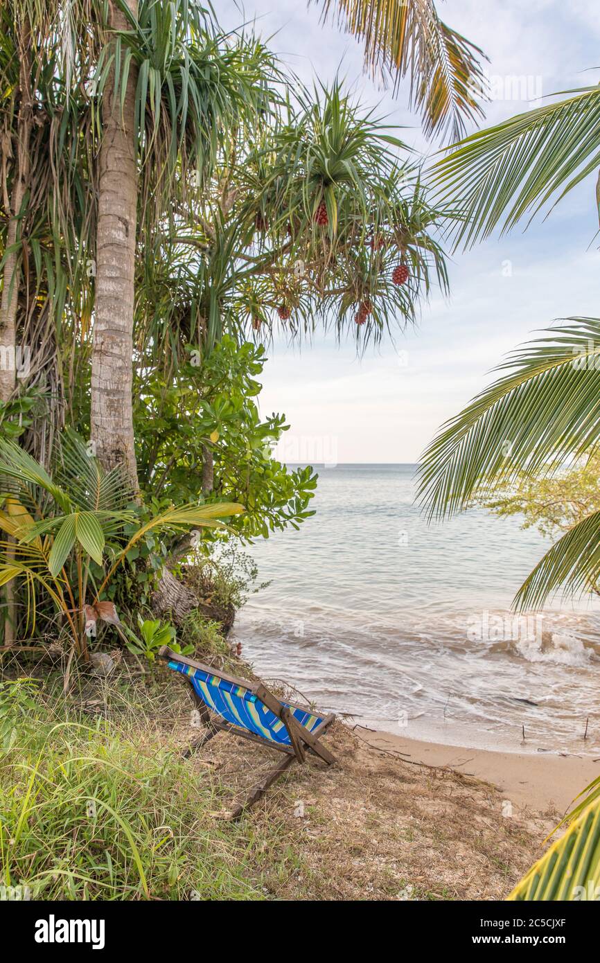 Beautiful tropical beach, Located Koh Mak Island , Thailand Stock Photo ...