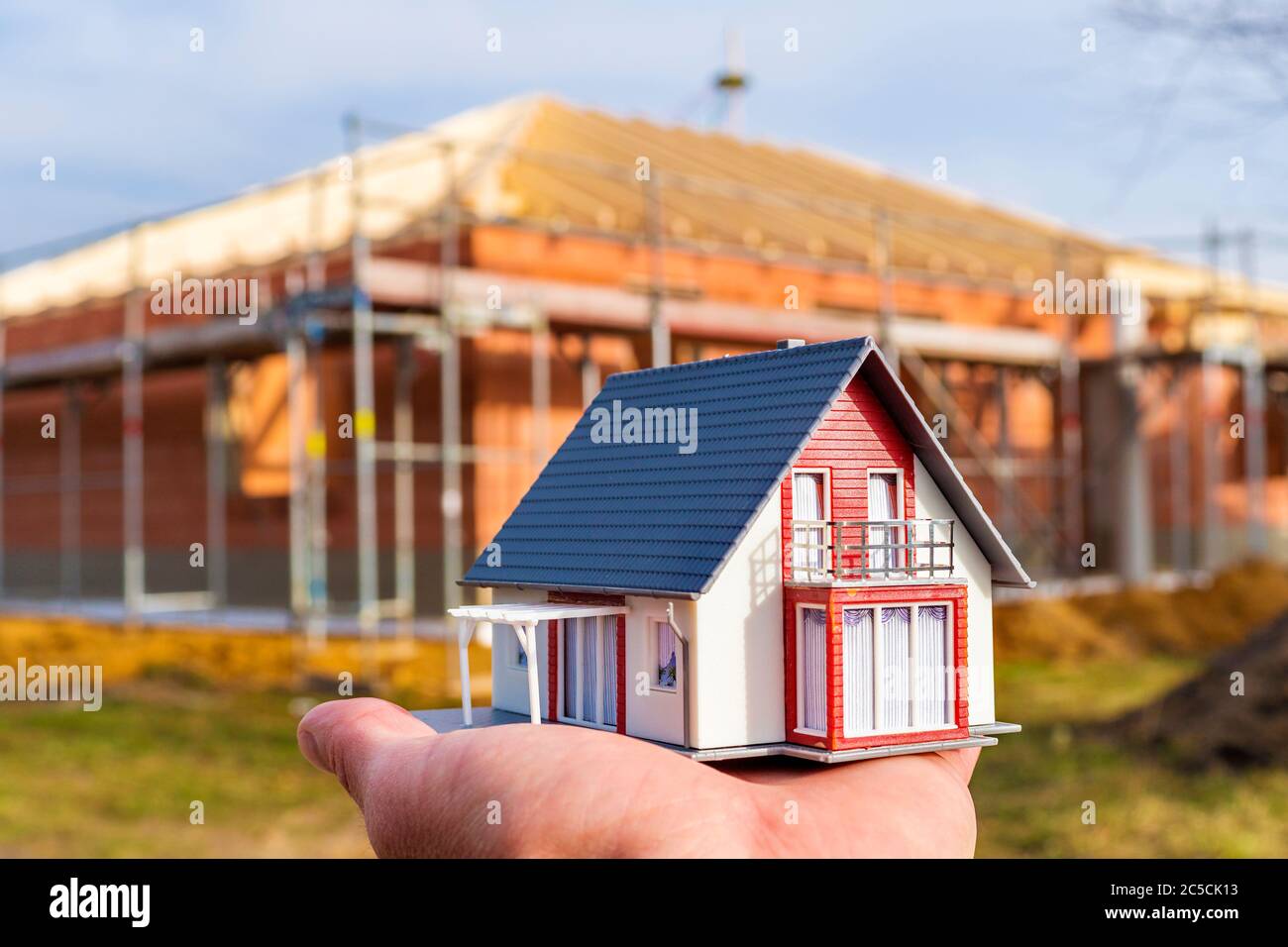 Dream of a new House Stock Photo - Alamy