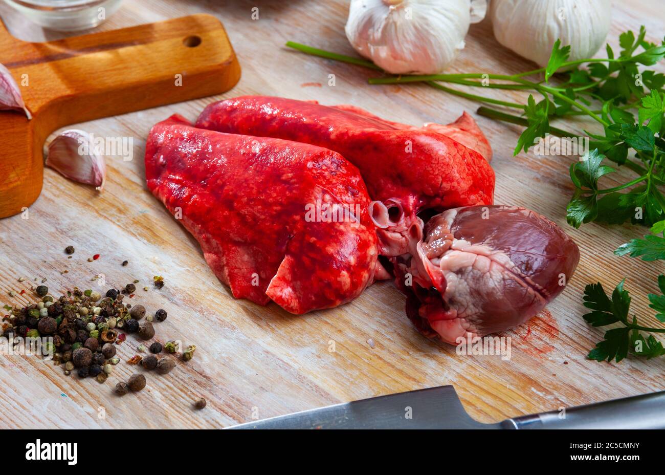 Sheep lungs hi-res stock photography and images - Alamy