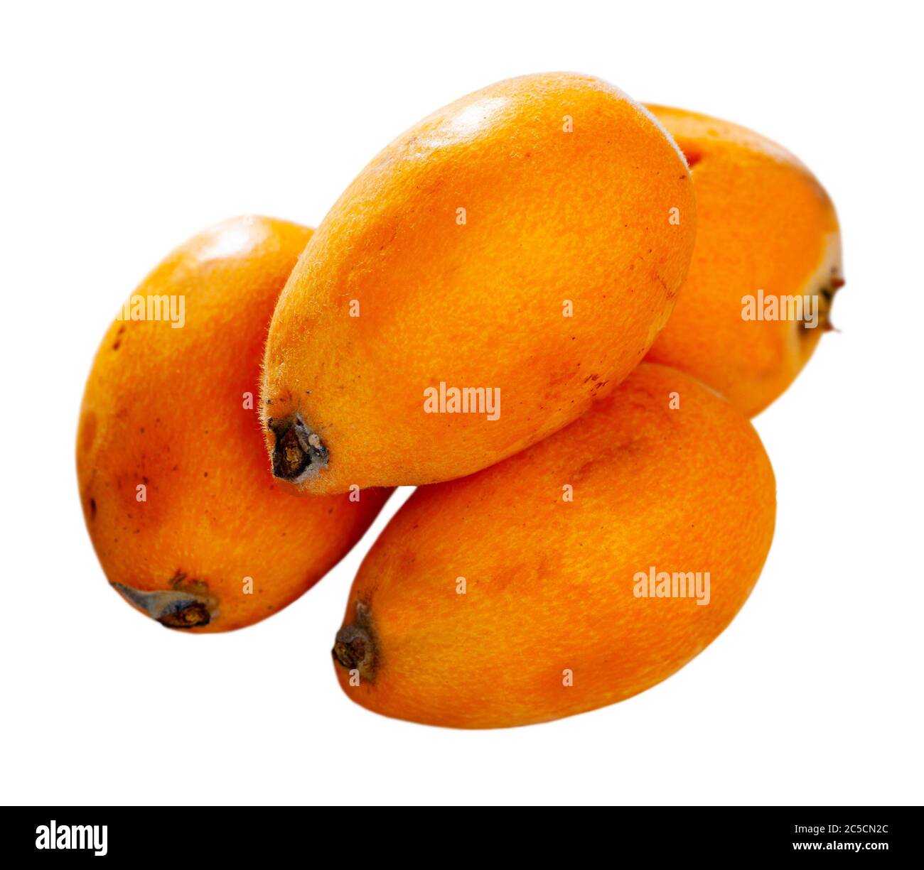 Nispero fruit Cut Out Stock Images & Pictures - Alamy