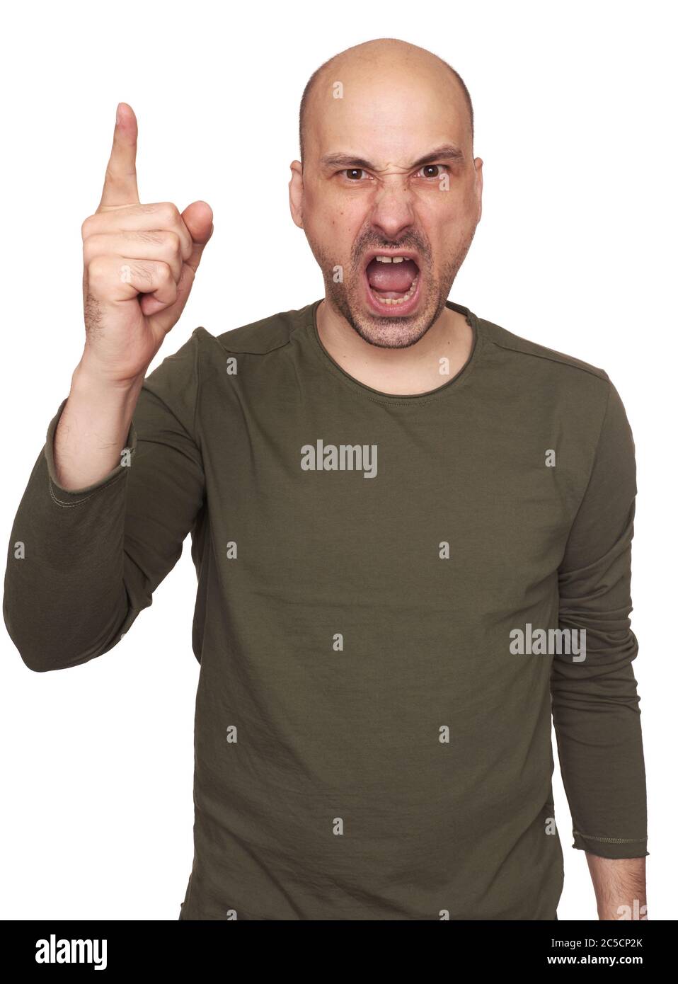 Angry man pointing finger on hi-res stock photography and images - Alamy