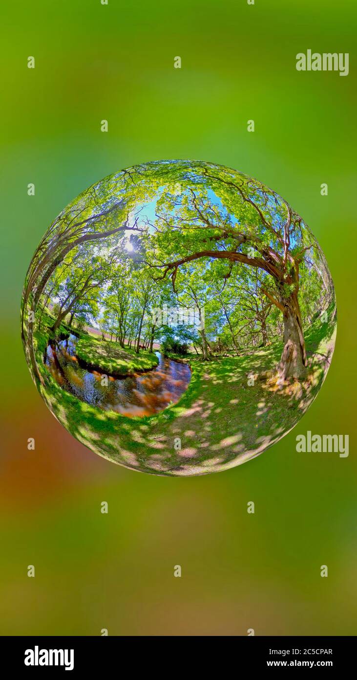 Landscape in a sphere hi-res stock photography and images - Alamy