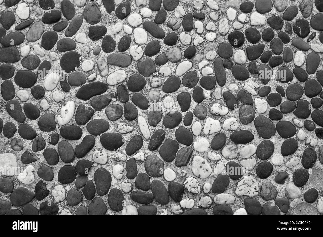 Pebble stones floor. Background and texture Stock Photo - Alamy
