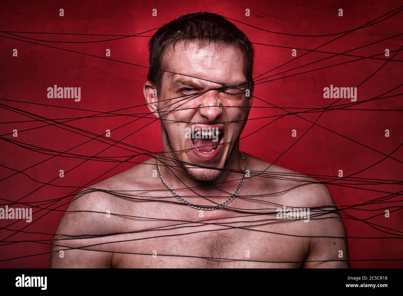 Tangled thread hi-res stock photography and images - Alamy