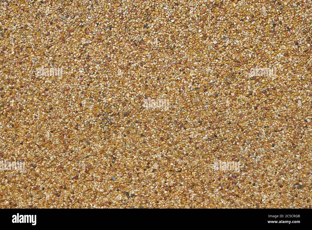 floor is decorated with many pieces of small pebble stones - Image ...