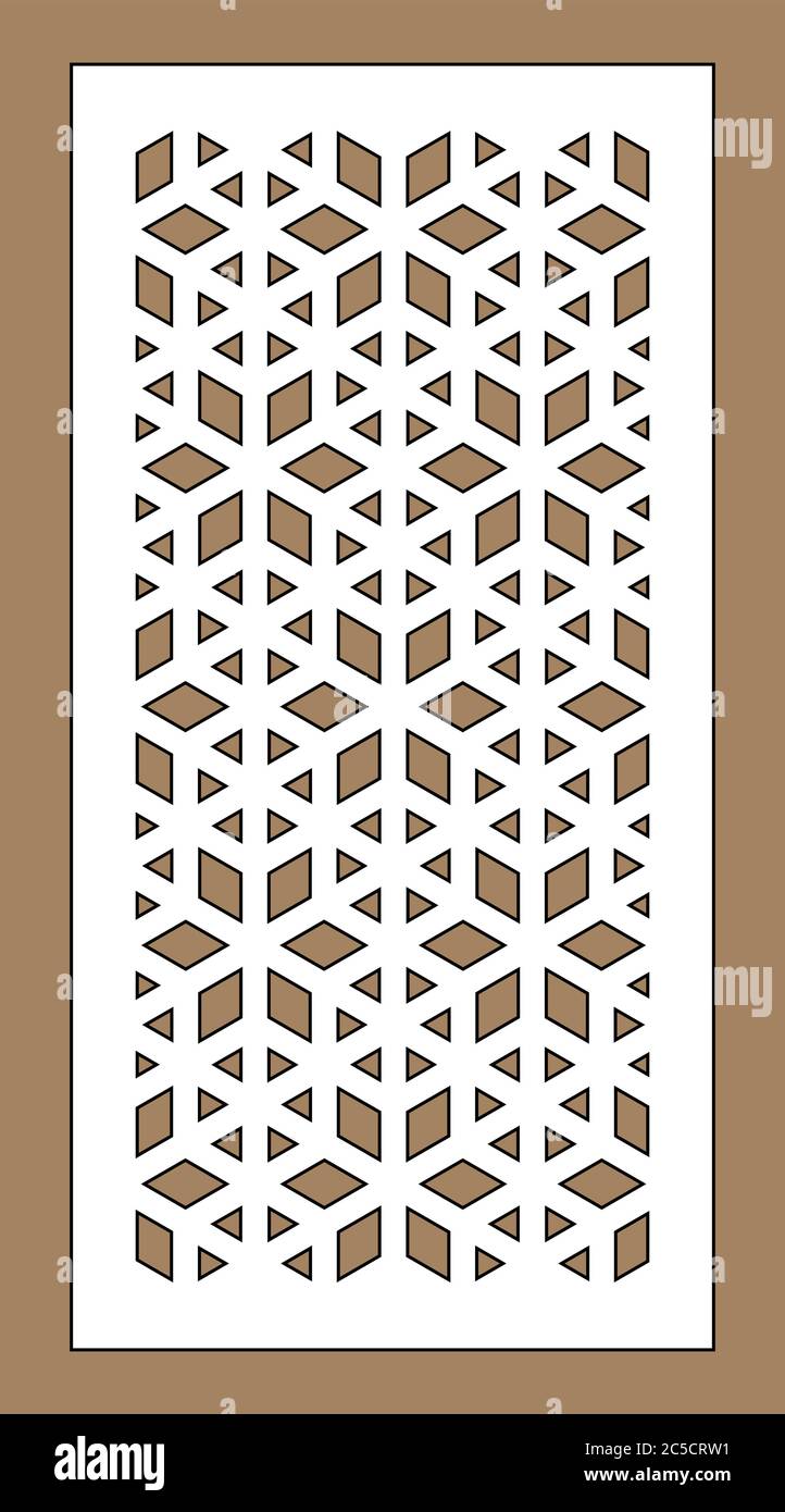 Laser Cutting Vector Template Arabesque Vector Panel Screen Fence Cnc Sheet For Interior