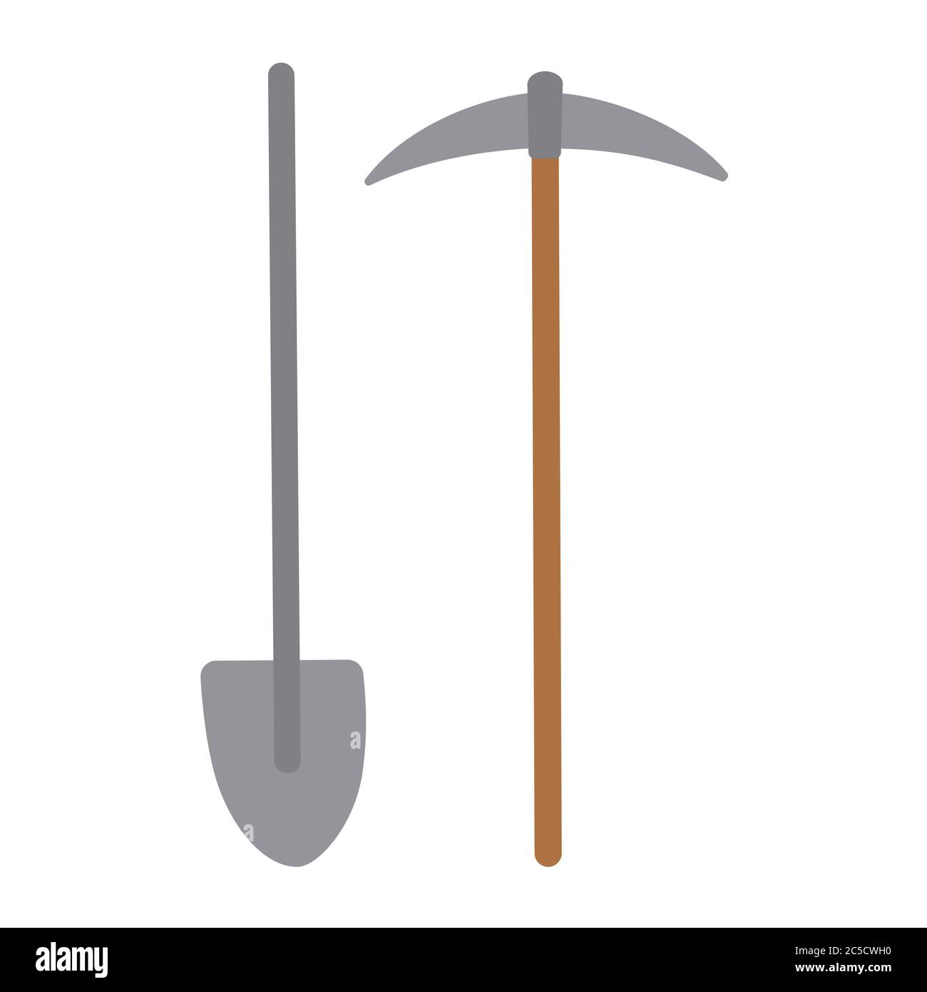 Miner with pickaxe at work hi-res stock photography and images - Alamy