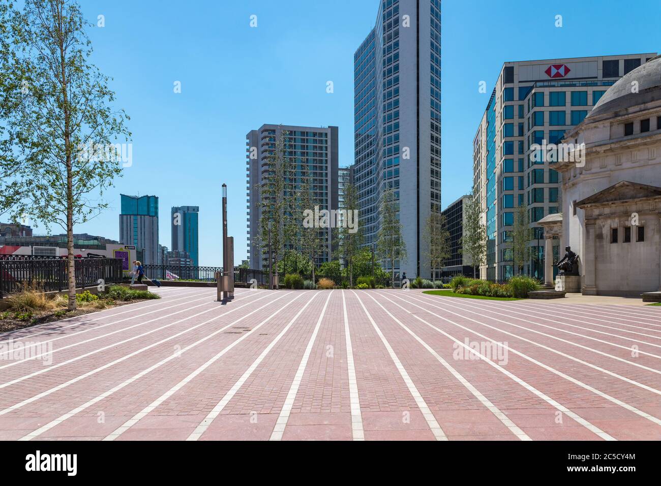 Refurbished centenary square hi-res stock photography and images - Alamy