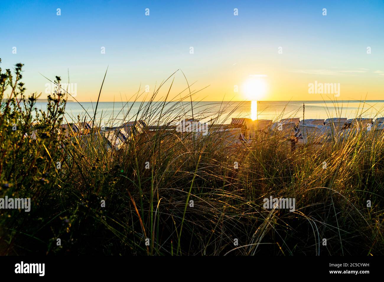 Beach at Baltic Sea in Germany Stock Photo - Alamy
