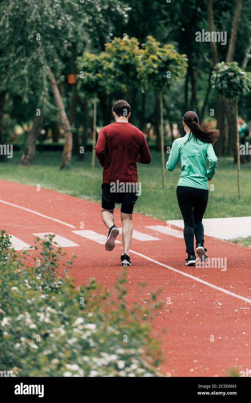 Selective focus sportive girl hi-res stock photography and images - Alamy
