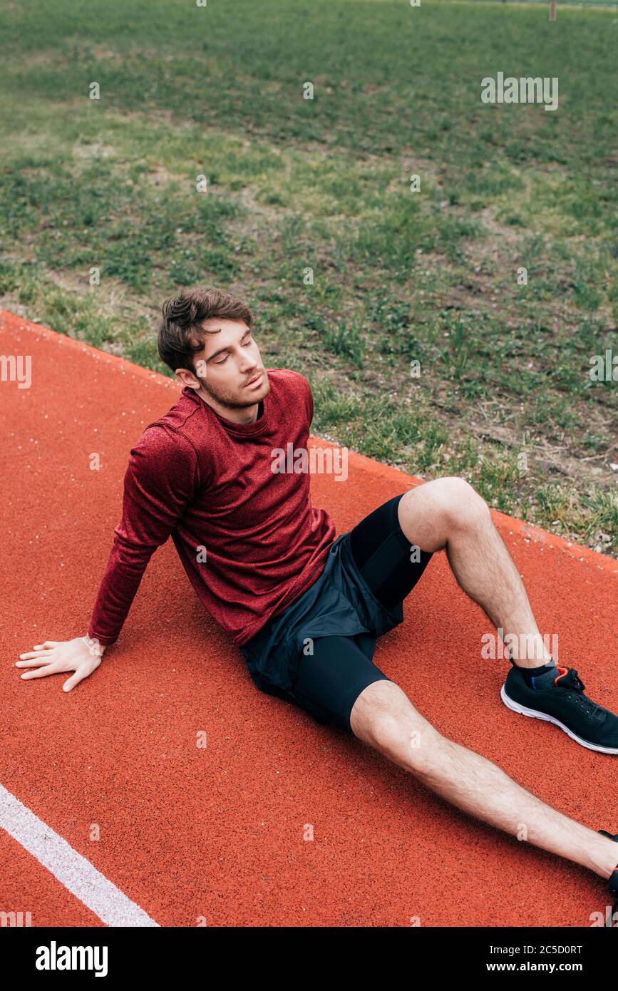 Exhausted running track hi-res stock photography and images - Alamy