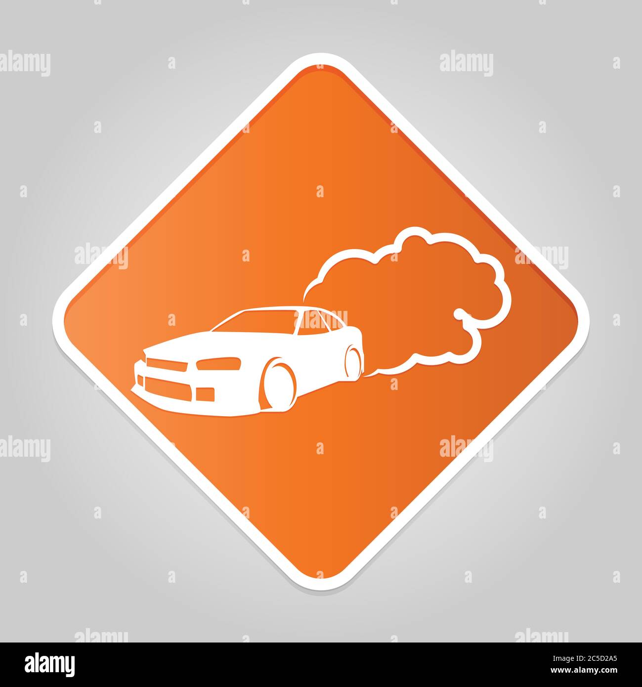 Race Car Drifting Stock Vector Image & Art - Alamy