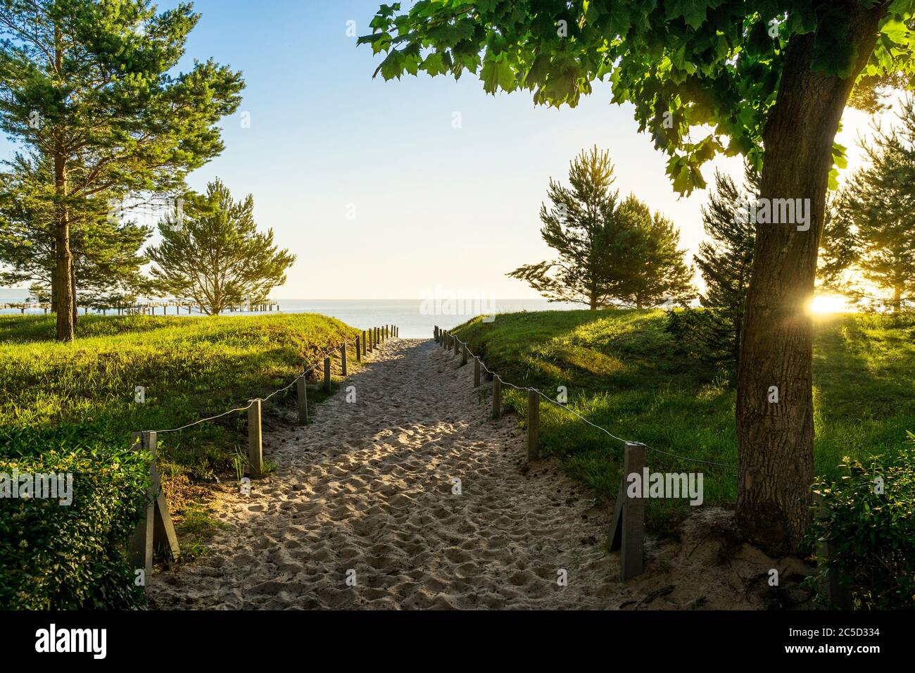 Beach at Baltic Sea in Germany Stock Photo - Alamy