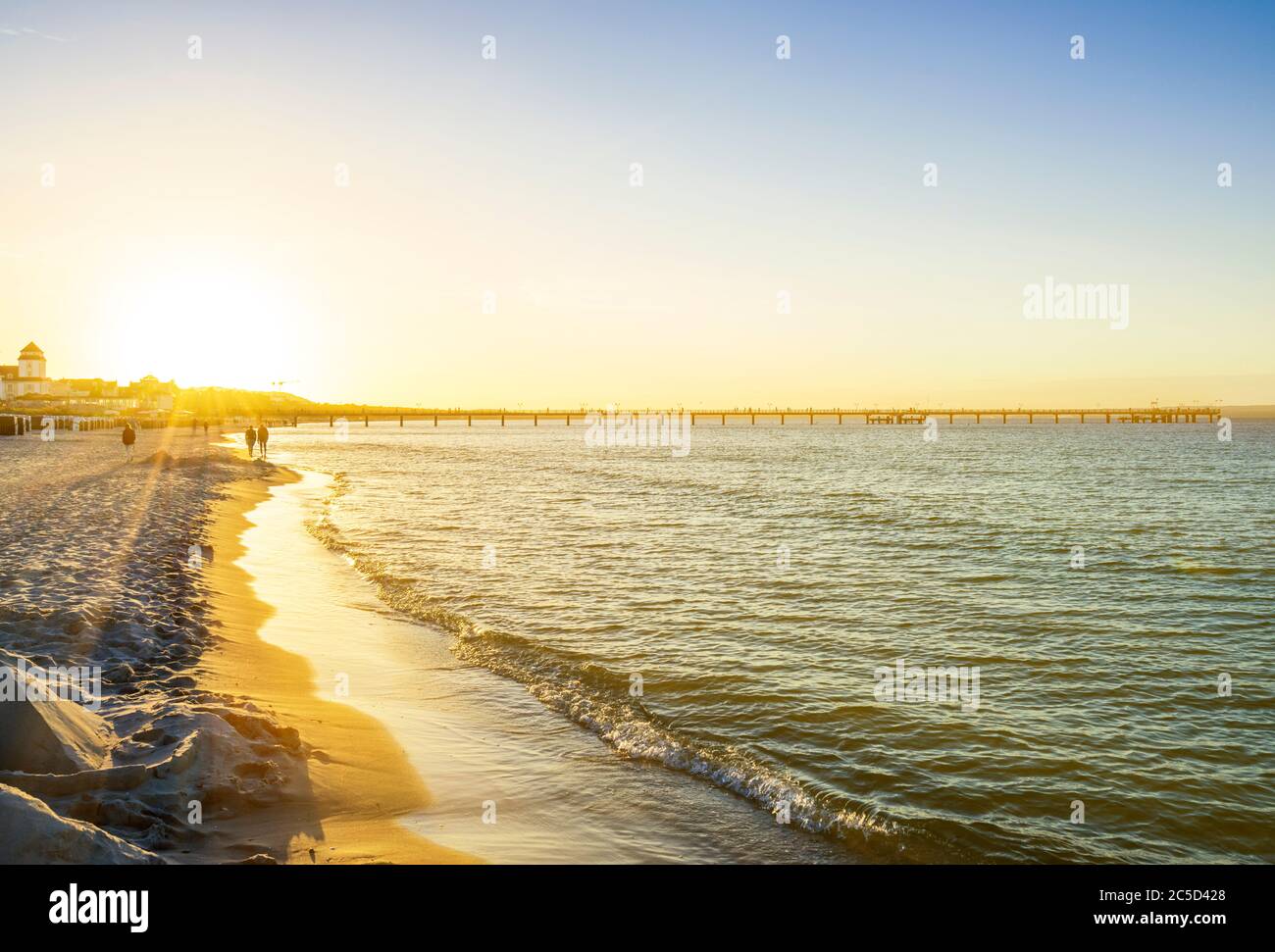 Beach at Baltic Sea in Germany Stock Photo - Alamy