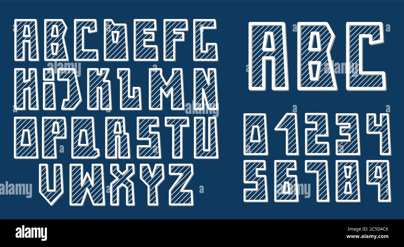 alphabet. vector font Stock Vector Image & Art - Alamy