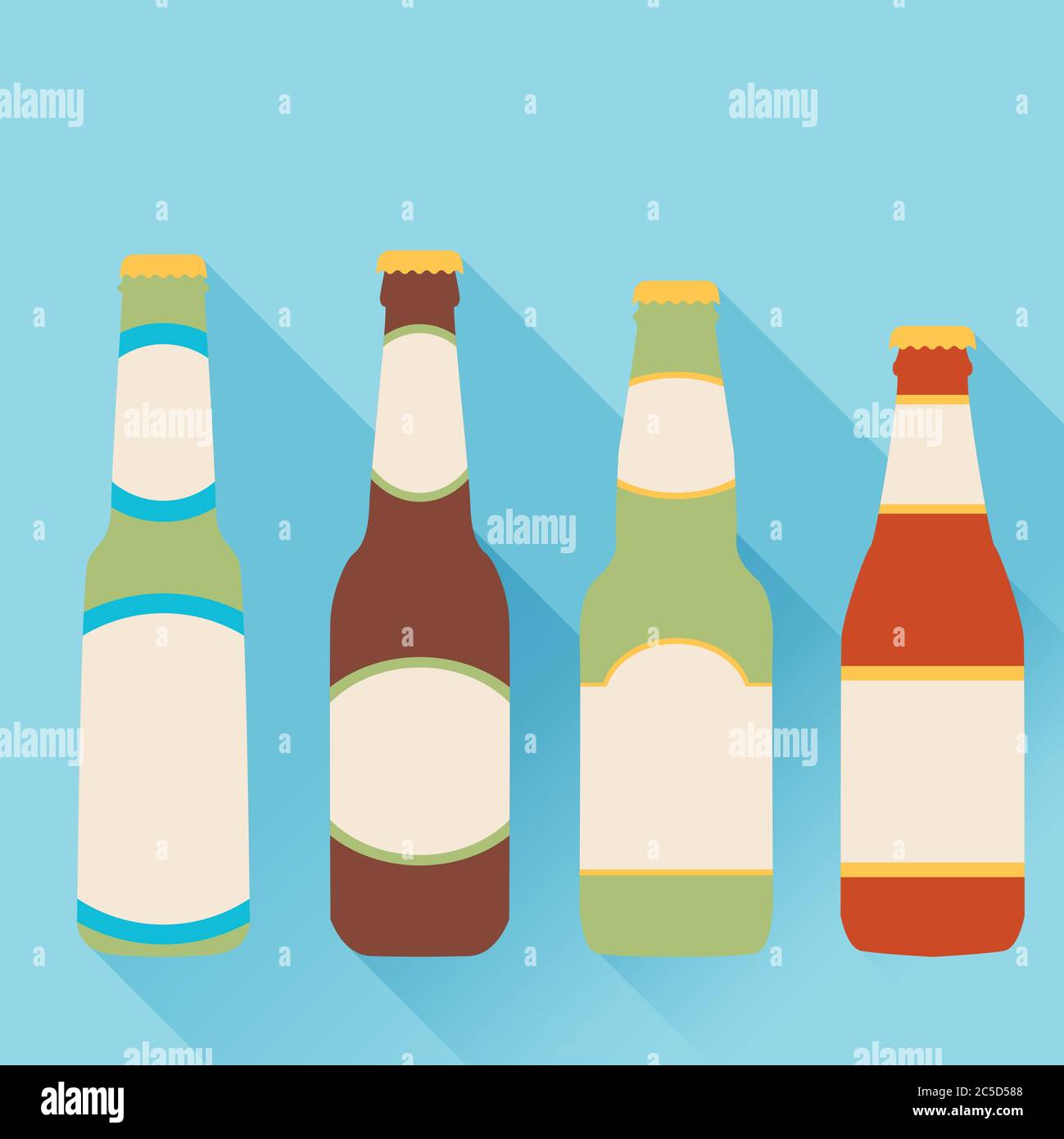 Vector Illustration of beer Stock Vector Image & Art - Alamy