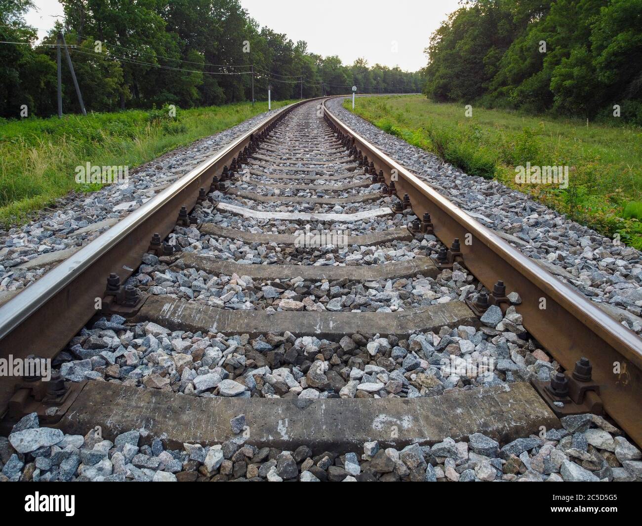 Railway tracks from above hi-res stock photography and images - Alamy