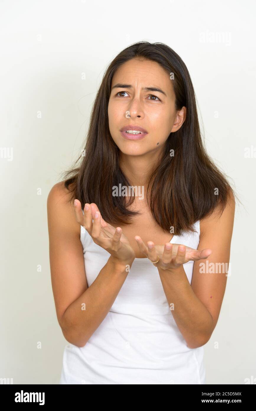 Desperate multiethnic hi-res stock photography and images - Alamy
