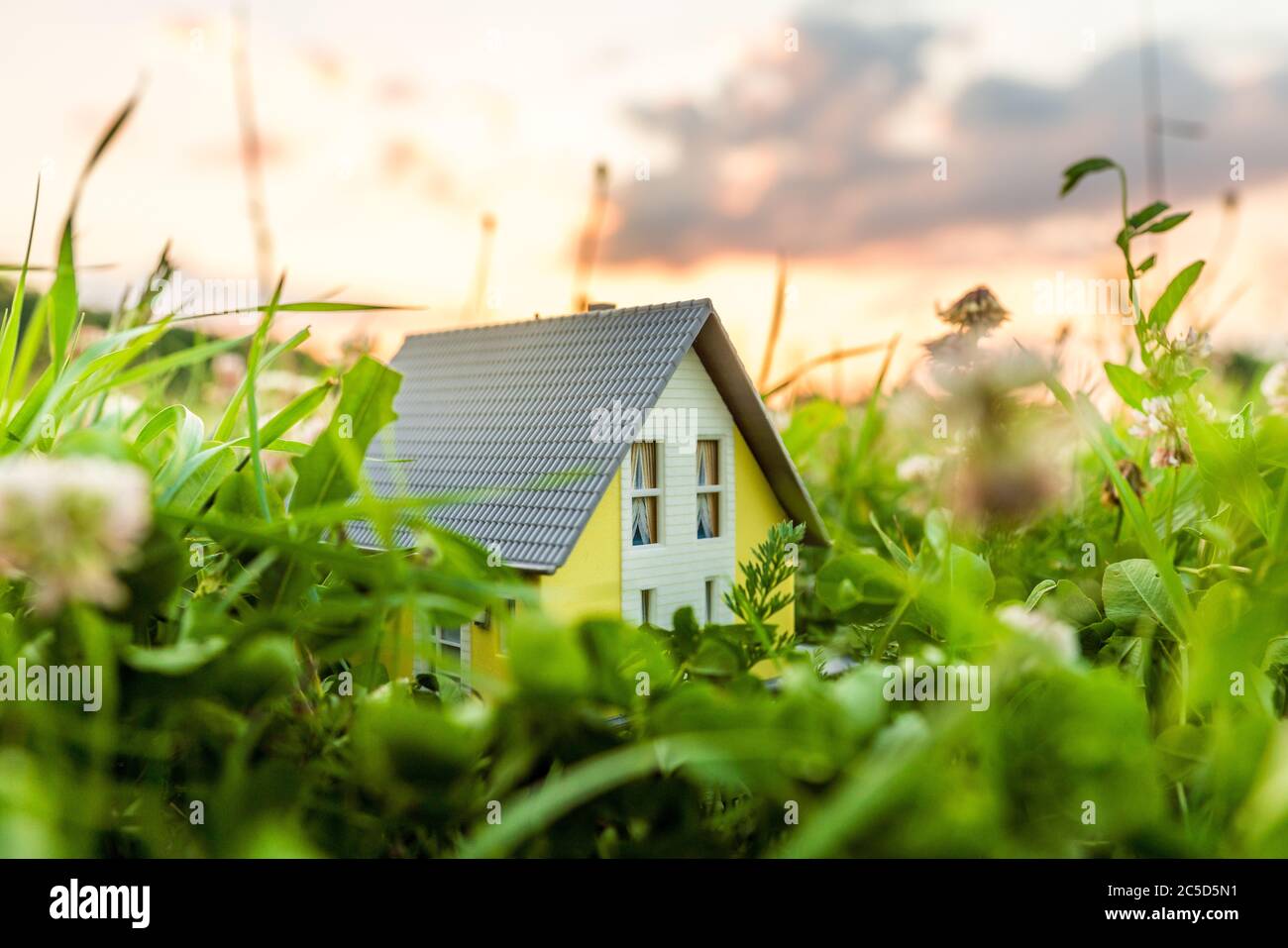 Dream of a new House Stock Photo - Alamy