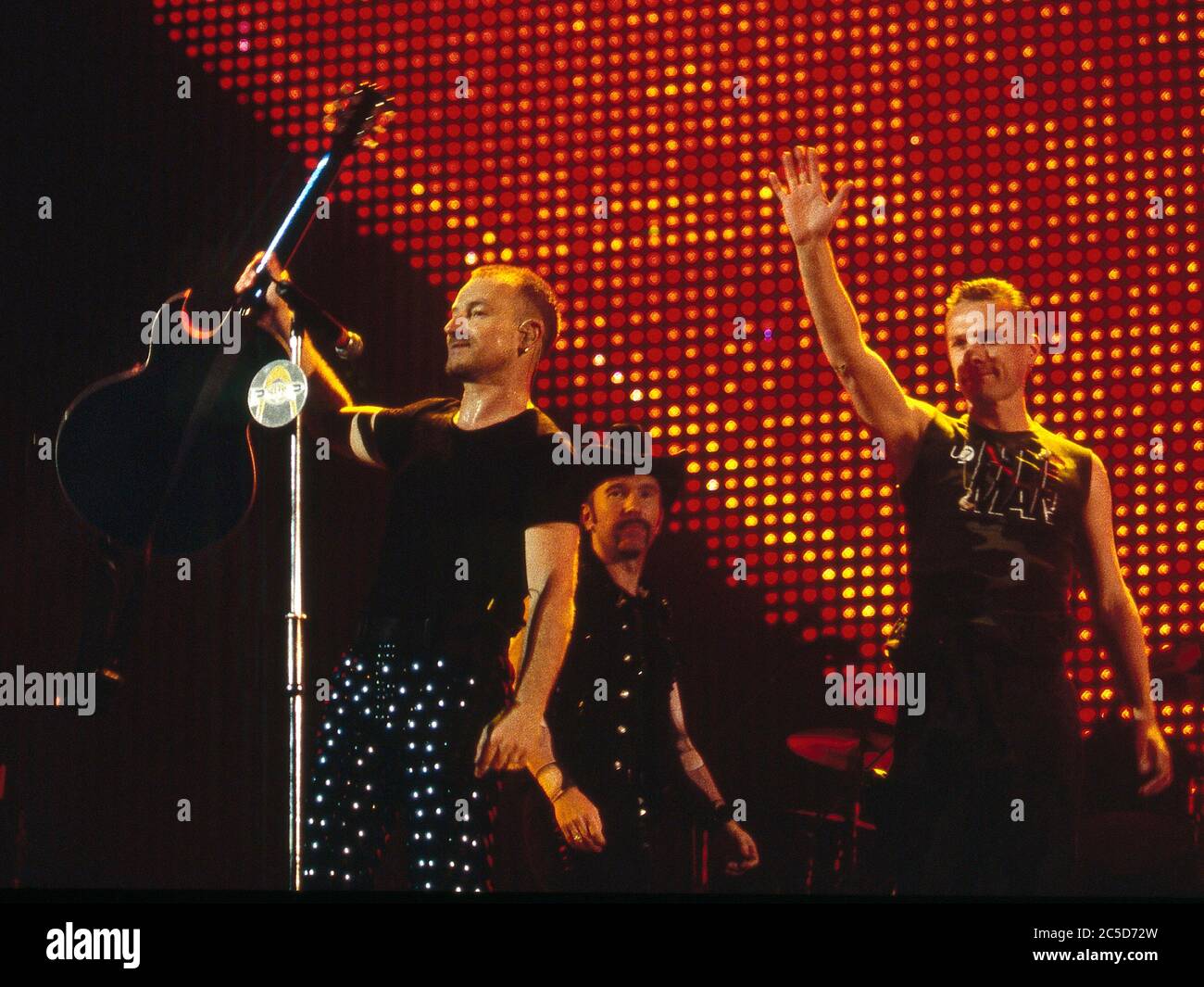 Larry mullen jr drums and percussion hi-res stock photography and ...