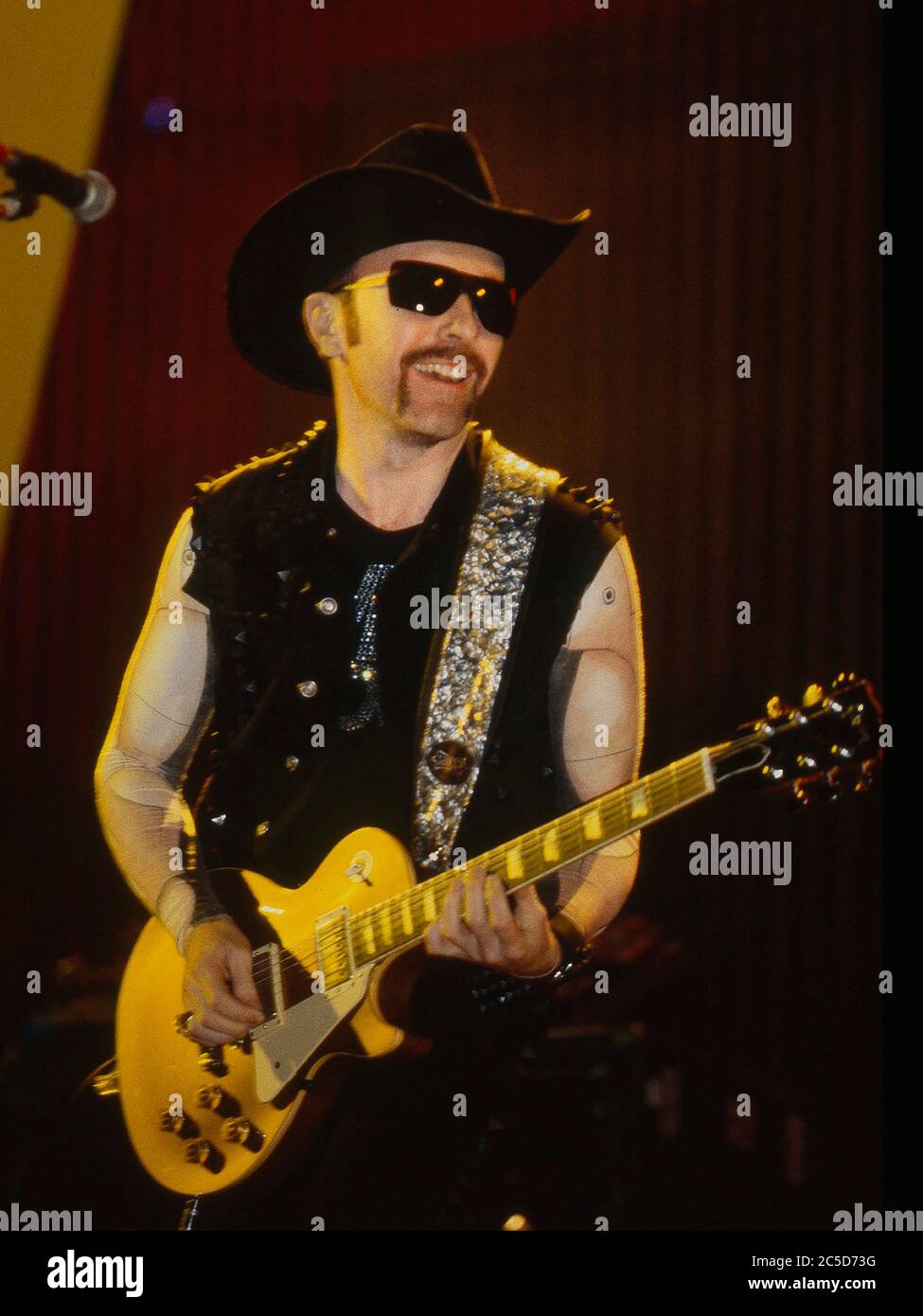 U2 on the opening night of their Pop Mart Tour 25th April 1997 at the ...