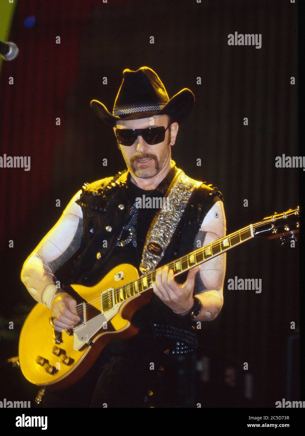 U2 on the opening night of their Pop Mart Tour 25th April 1997 at the ...
