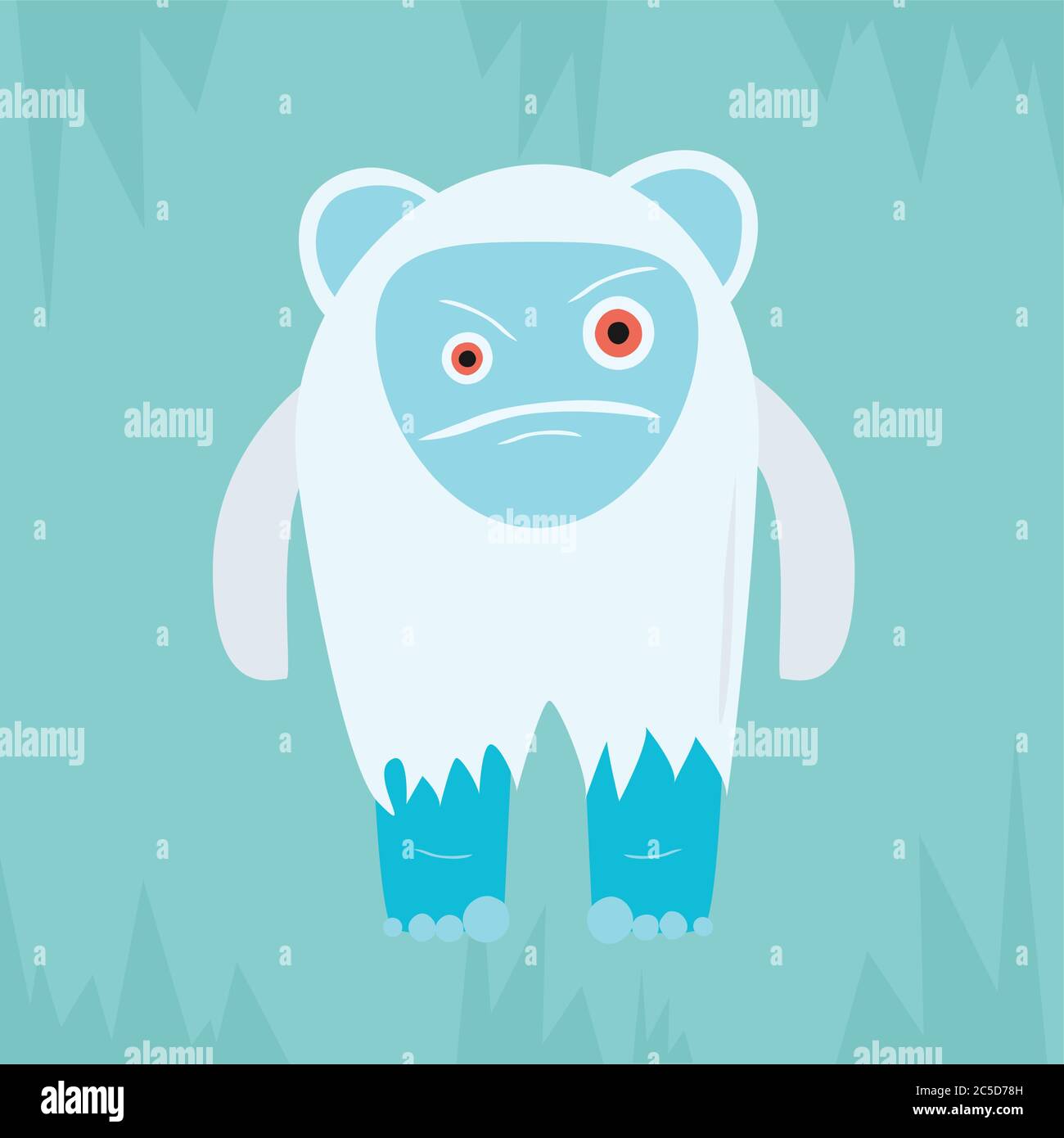 Yeti silhouette hi-res stock photography and images - Alamy