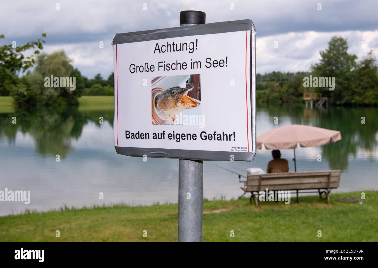 Swim At Your Own Risk Sign High Resolution Stock Photography and Images ...