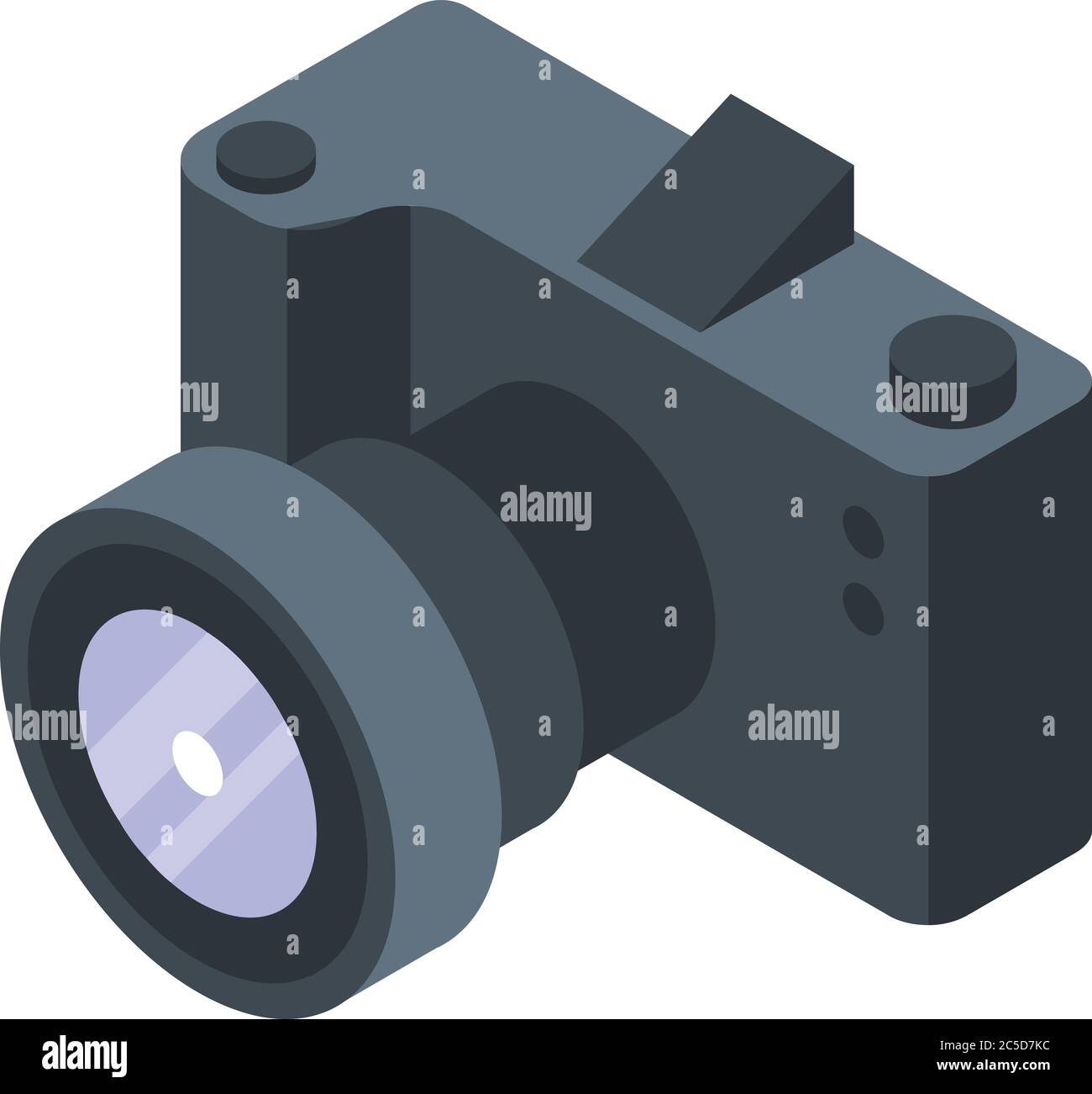 Reporter camera icon, isometric style Stock Vector Image & Art - Alamy