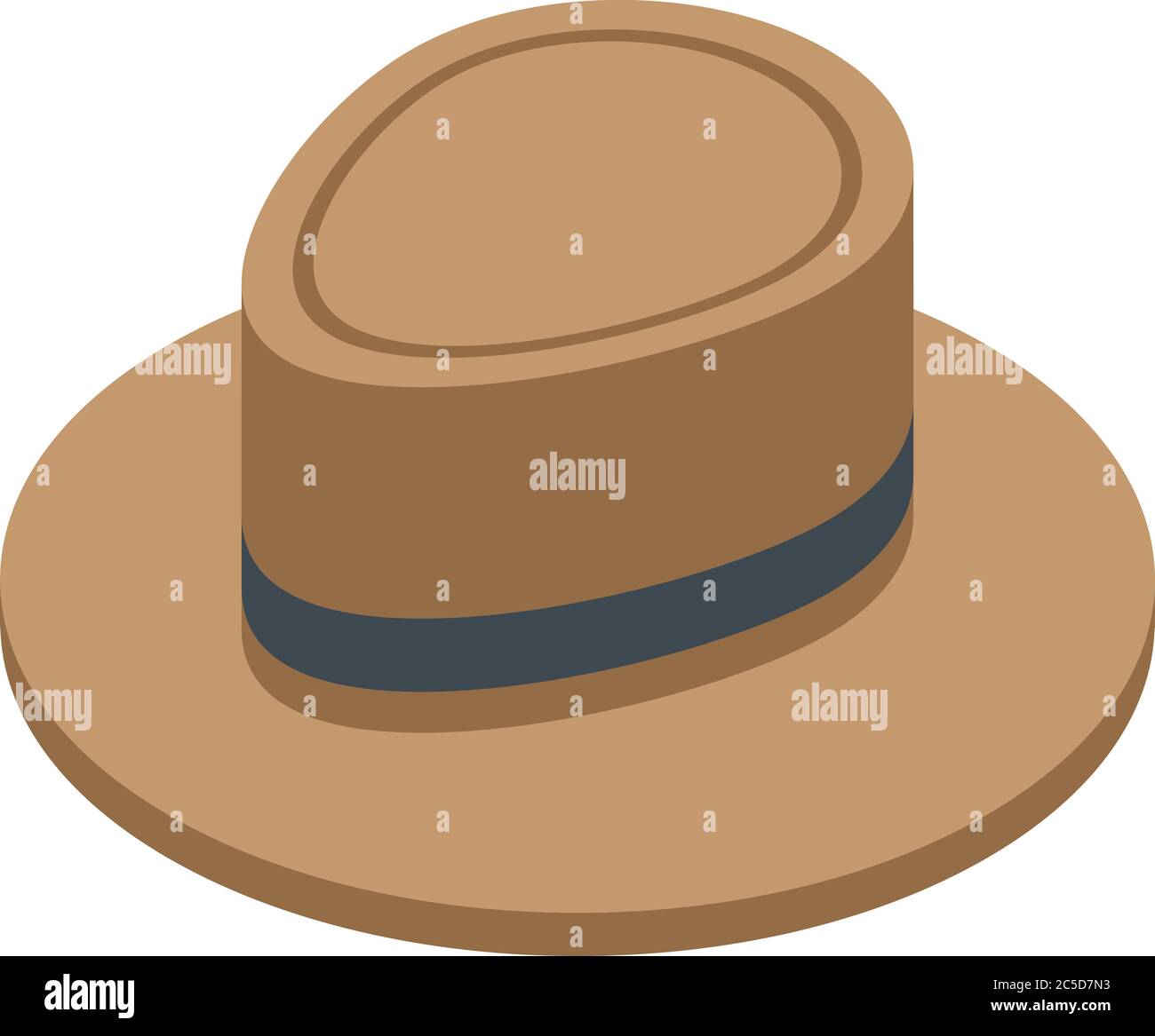 Reporter hat icon, isometric style Stock Vector Image & Art - Alamy