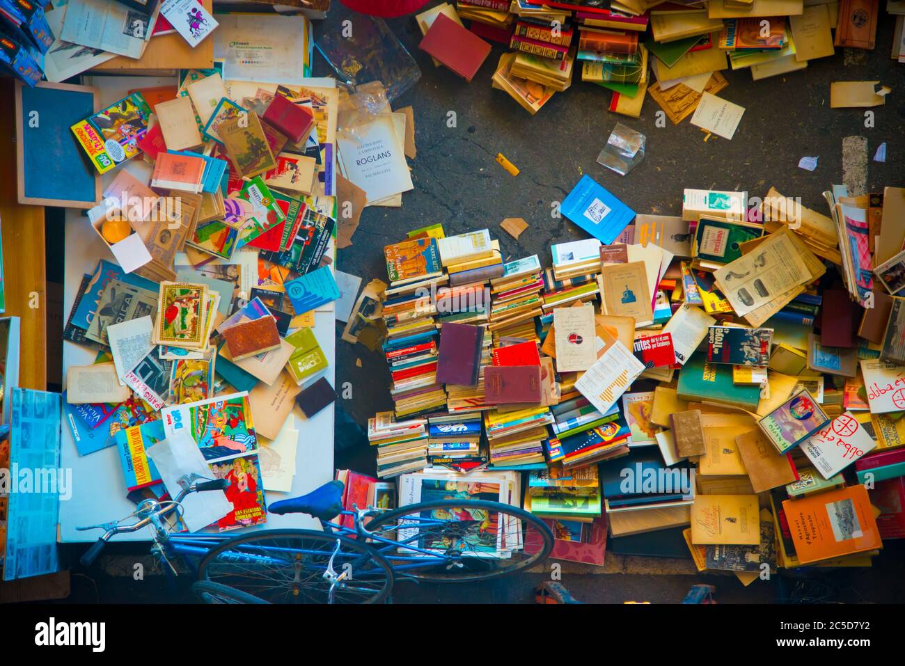 Els Enchants market located in Barcelona, Spain. Barcelona is full of ...