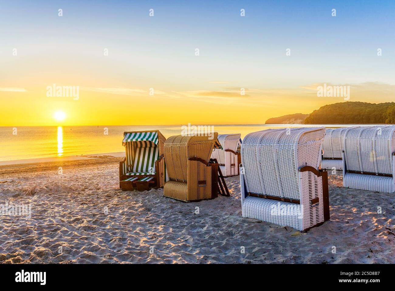 Beach at Baltic Sea in Germany Stock Photo - Alamy
