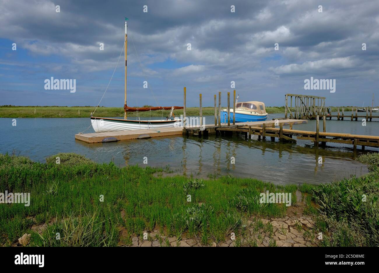 Morston quay north norfolk hi-res stock photography and images - Alamy