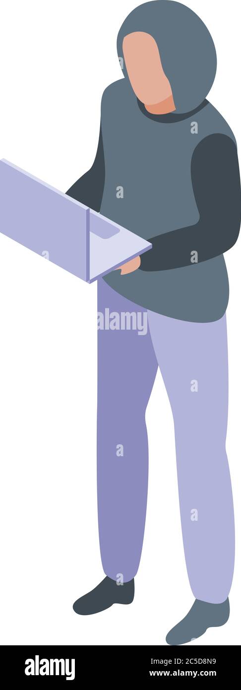 Hacker behind computer Cut Out Stock Images & Pictures - Alamy