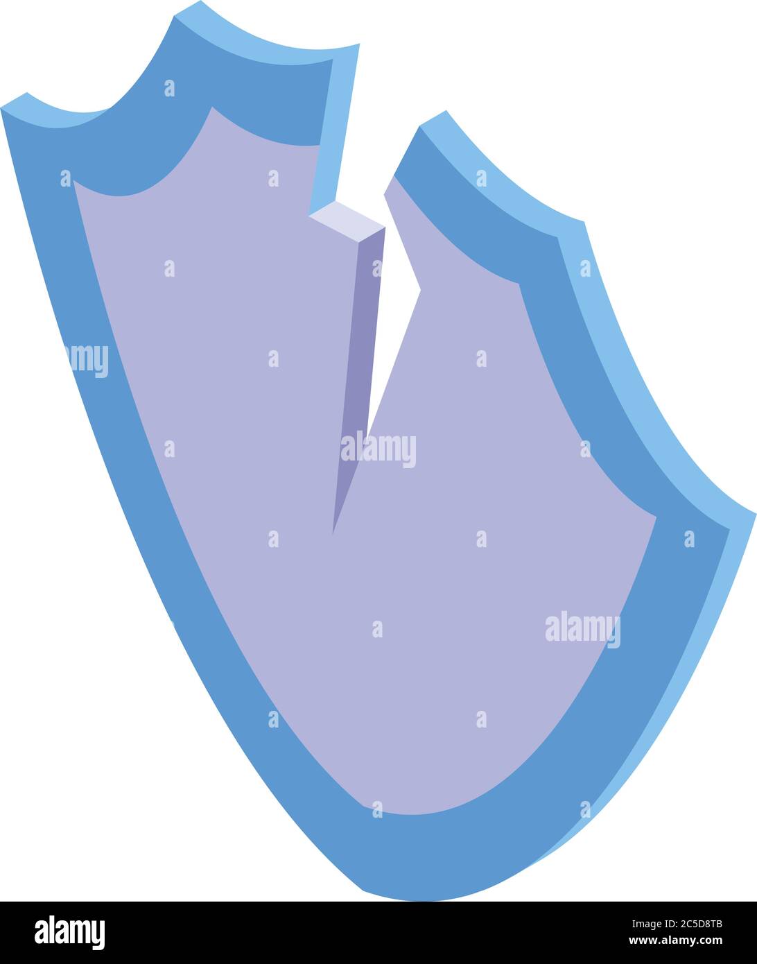 Fraud protect shield icon, isometric style Stock Vector Image & Art - Alamy