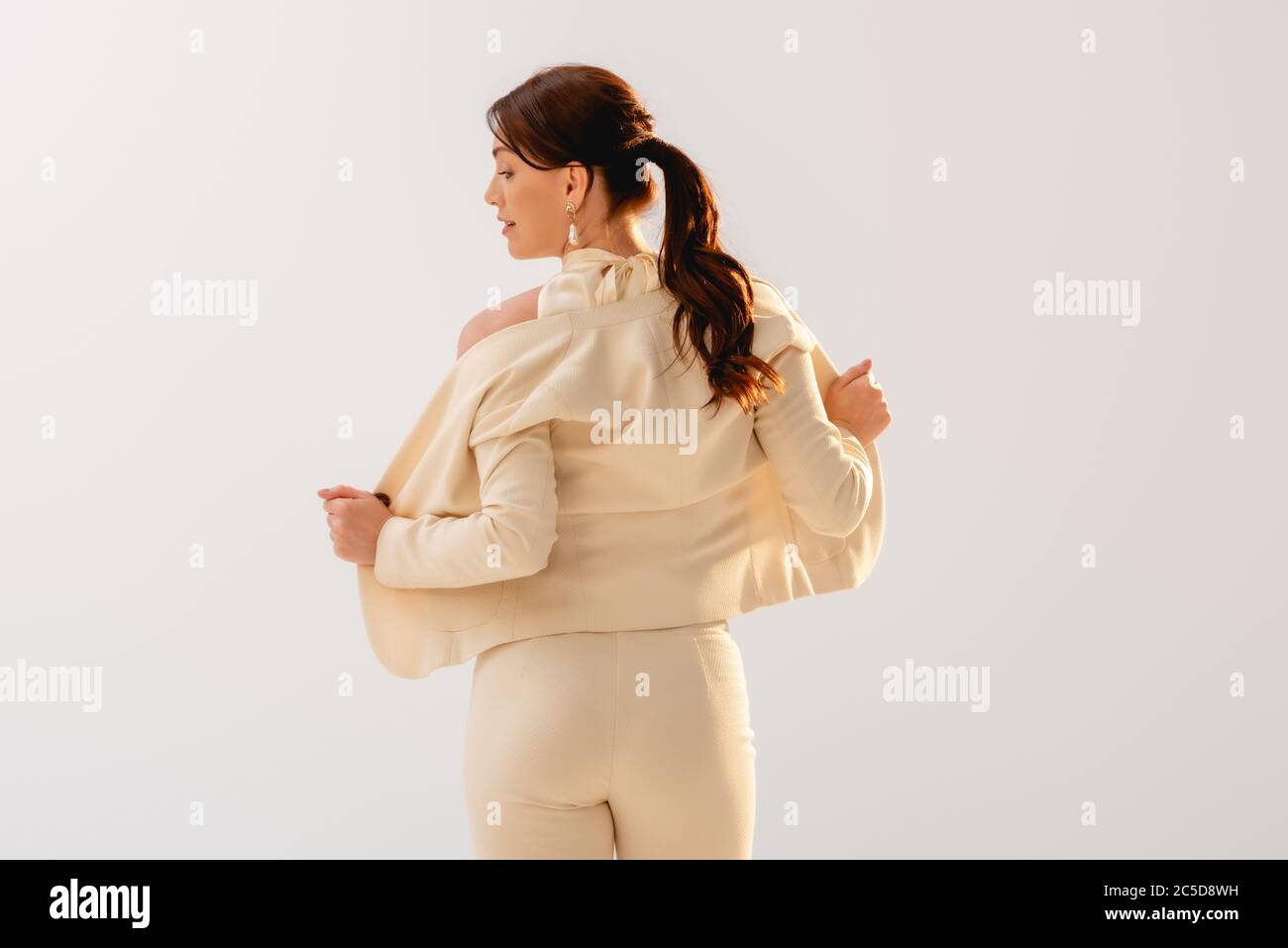 Take Off Jacket High Resolution Stock Photography and Images - Alamy
