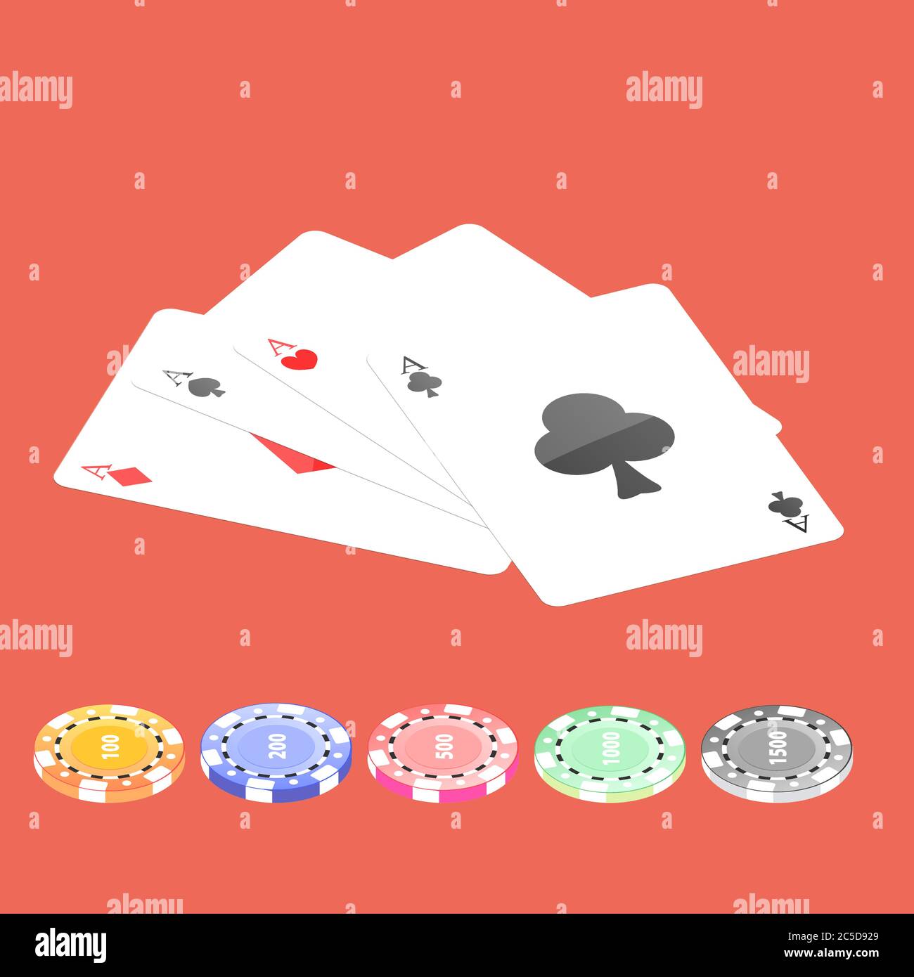 Casino table texture Stock Vector Images - Alamy