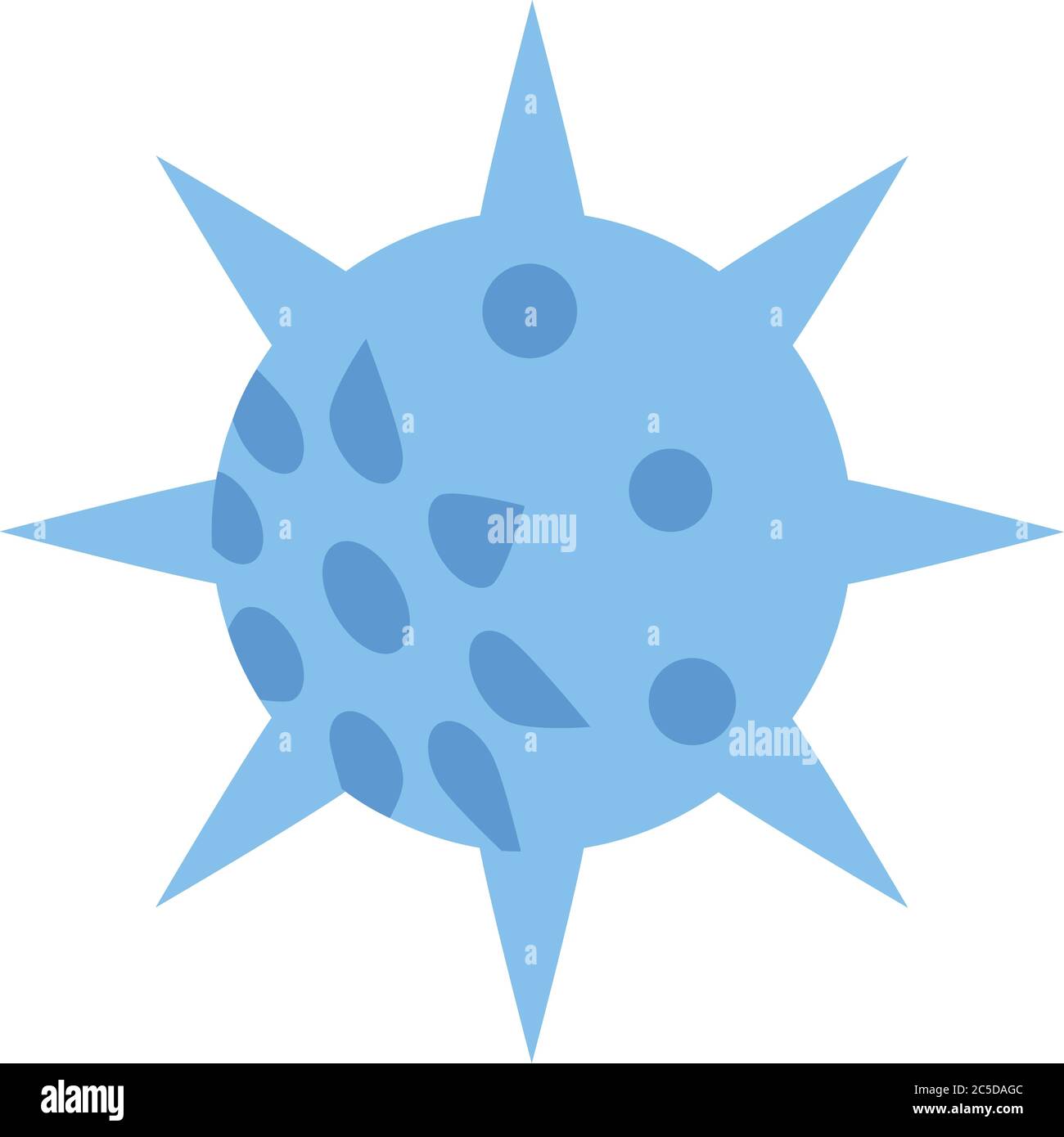 Virus chicken pox icon, isometric style Stock Vector Image & Art - Alamy