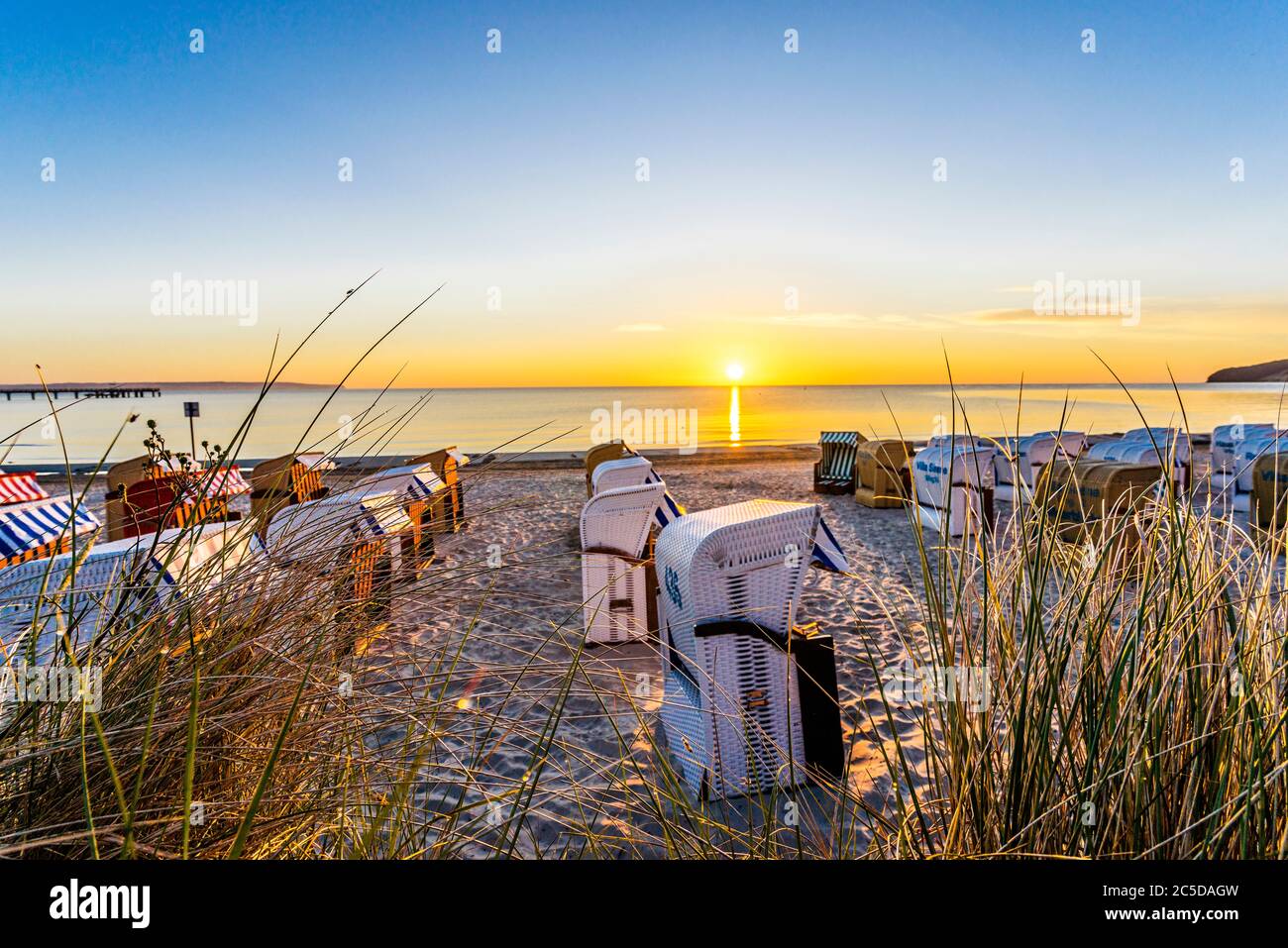 Beach at Baltic Sea in Germany Stock Photo - Alamy