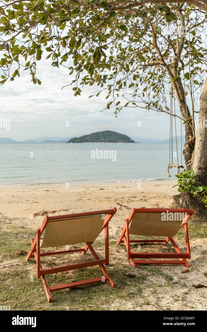 Beautiful tropical beach, Located Koh Mak Island , Thailand Stock Photo ...