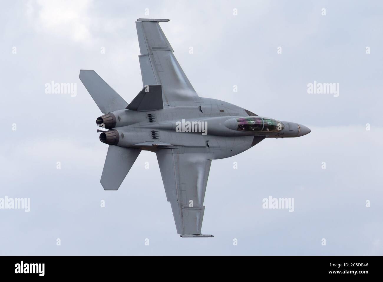 Royal Australian Air Force (RAAF) Boeing F/A-18F Super Hornet multirole ...