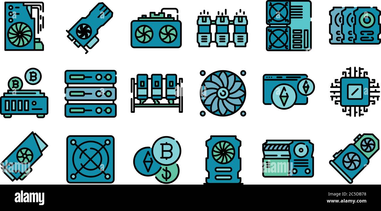 Gpu mining farm video Cut Out Stock Images & Pictures - Alamy