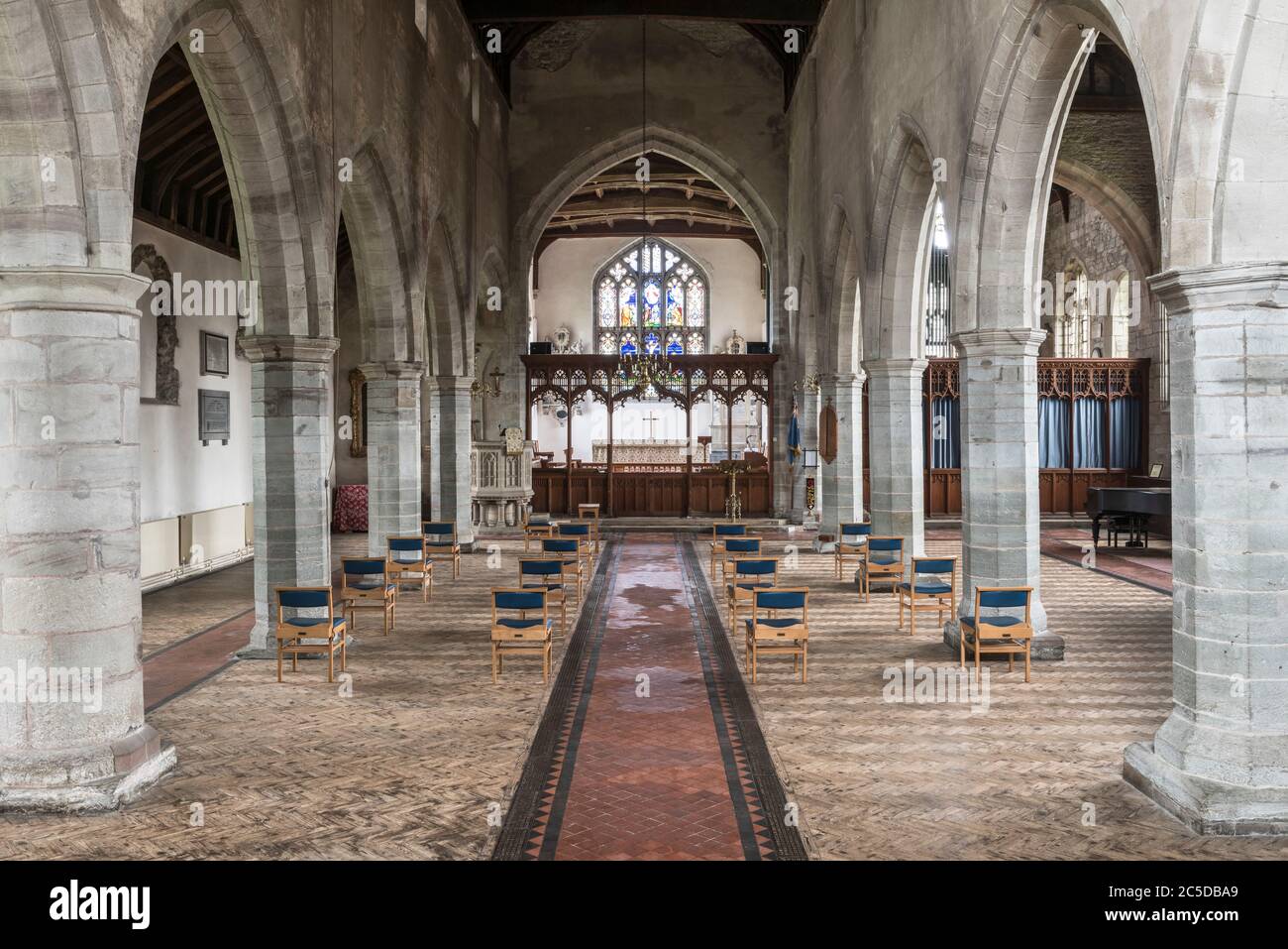 New arrangements for socially distanced seating in St Andrew's Church ...